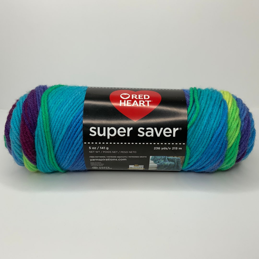 Parrot Stripe Super Saver Yarn - Etsy