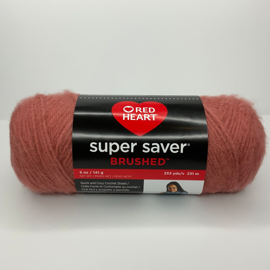 Clay Super Saver Brushed Yarn - Etsy