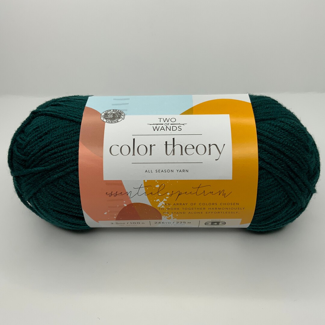 Peacock Color Theory Yarn - Etsy