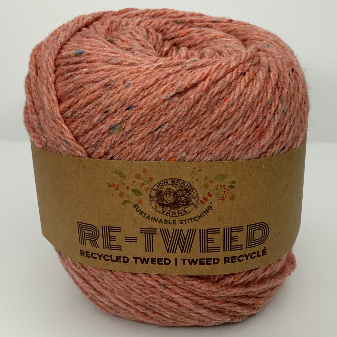 Grapefruit Re-tweed Yarn - Etsy