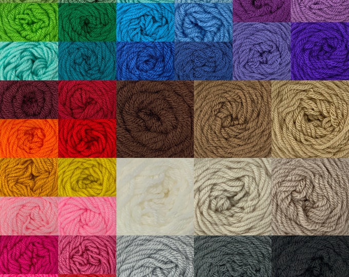 True Blue Super Saver Ombre Yarn - Etsy