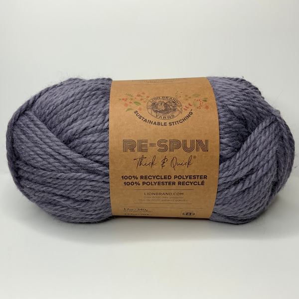 Lion Brand Respun Thick and Quick Yarn - Etsy