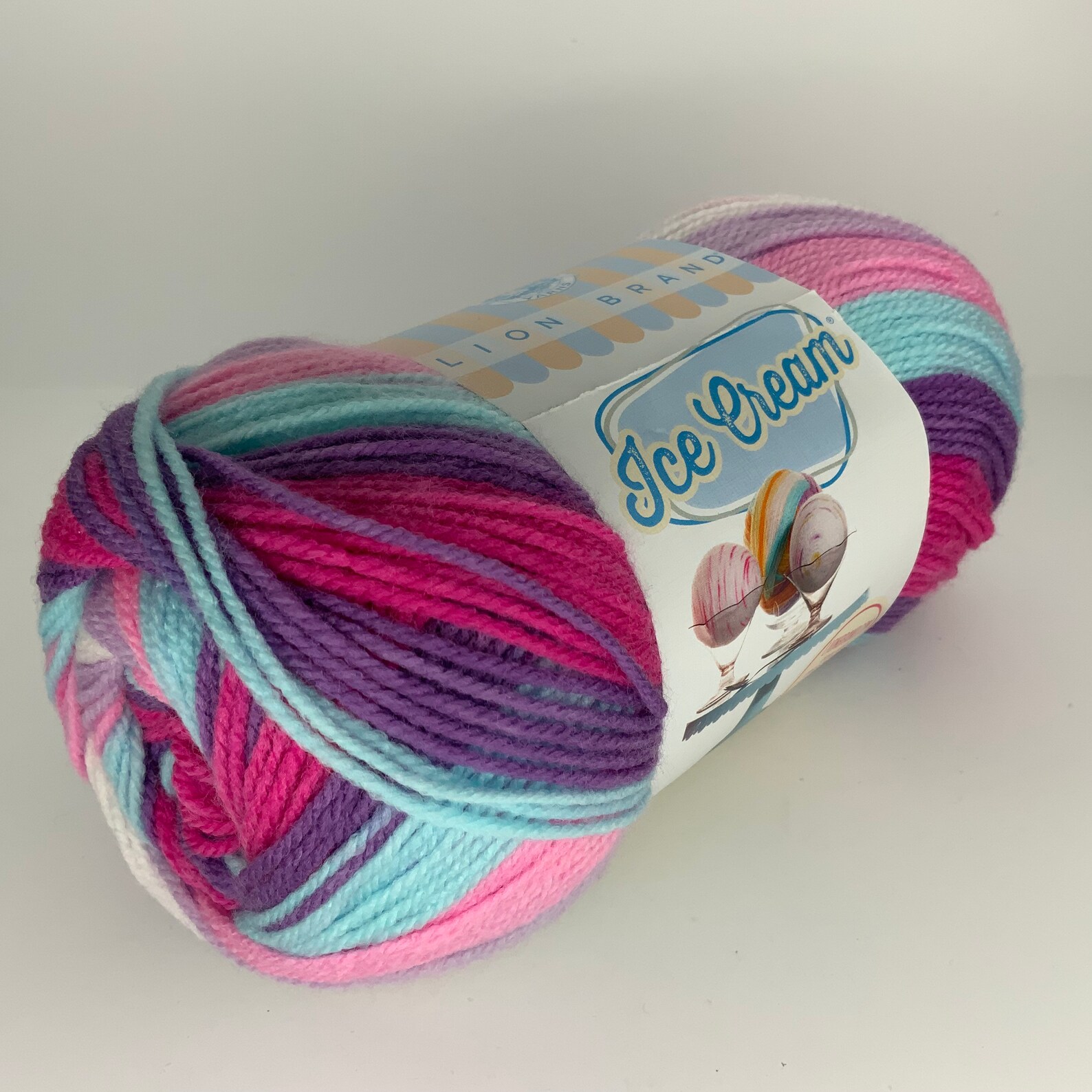 Raspberry Ripple Ice Cream Yarn - Etsy