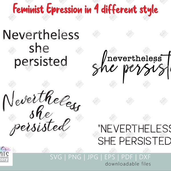 She Persisted Print - Etsy