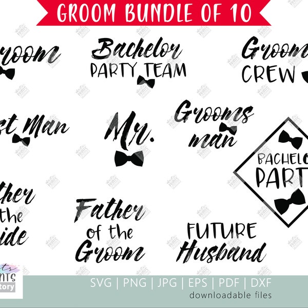 Groom Svg - Etsy