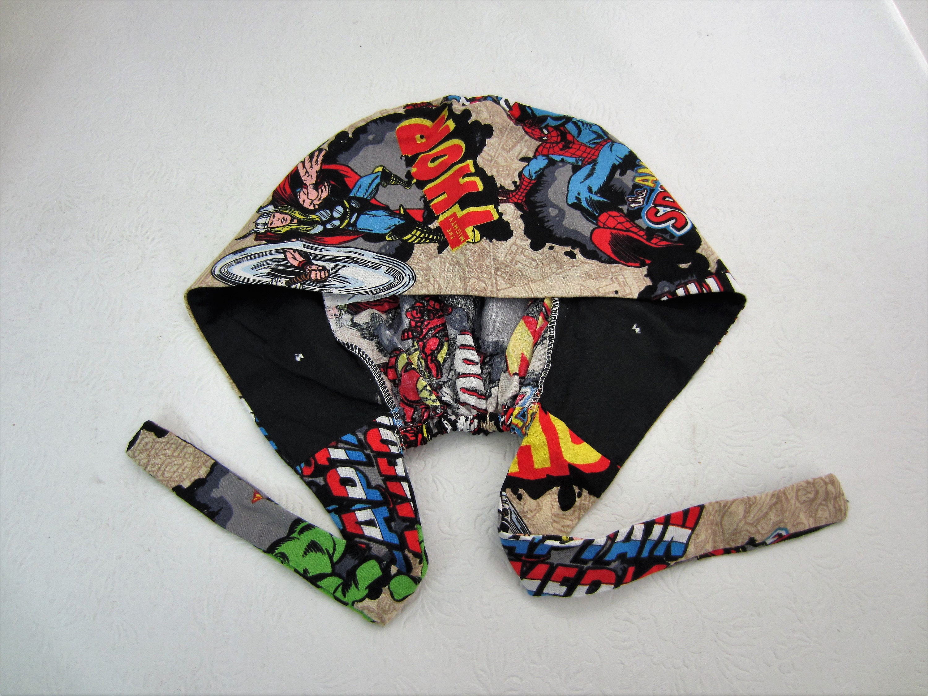 Marvel heroes scrub cap, Batman Unisex Scrub Hat/Cap. No buttons or ...