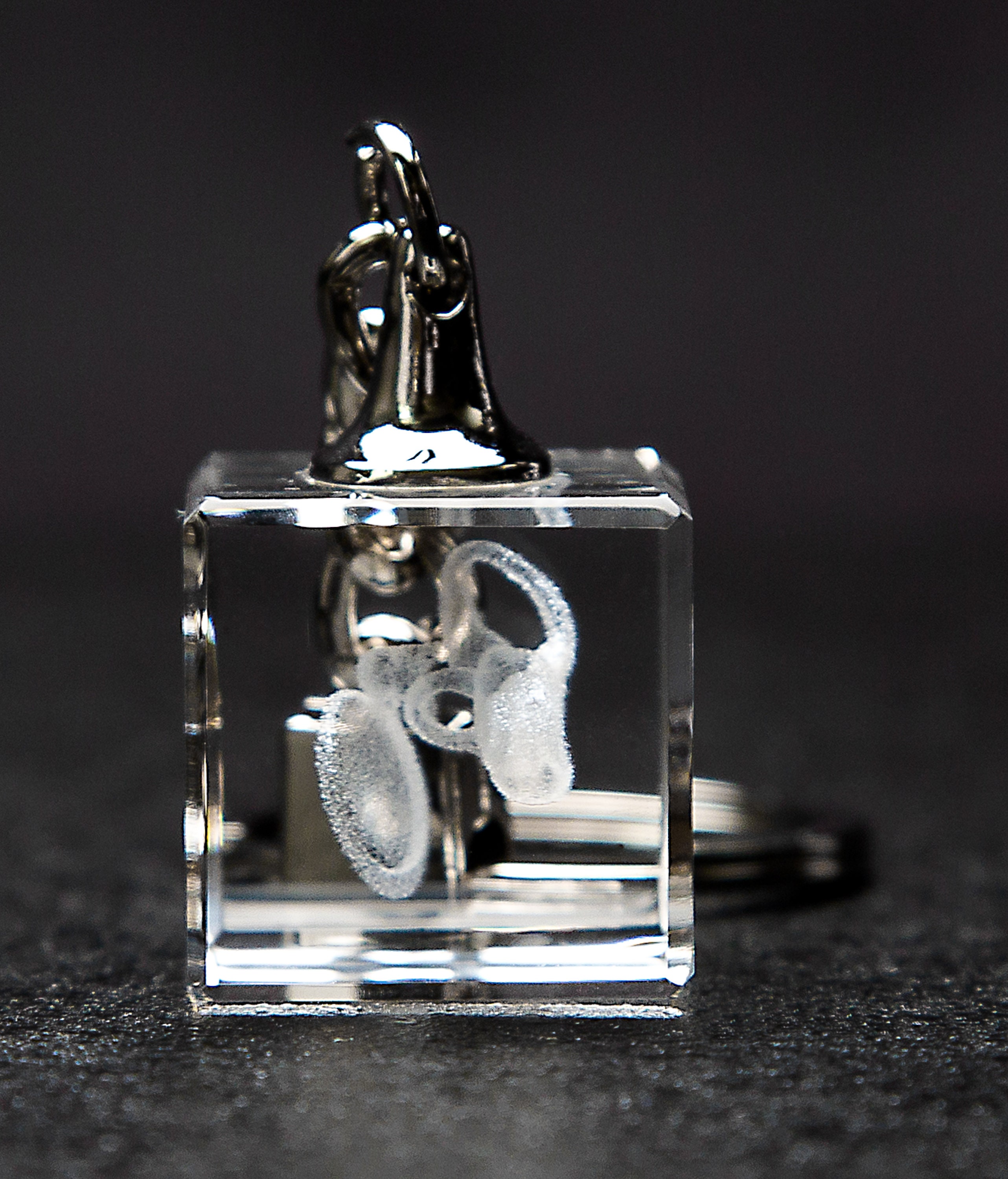 Ear Process Crystal Key Chain - Etsy