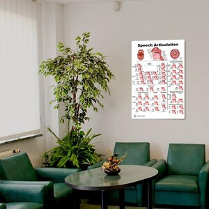 Speech Articulation Large Poster With QR Codes - Etsy