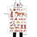 Dog Anatomy and 10 Health Concern 2 Chart Set, Anatomy & Veterinary ...