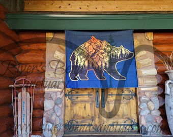 Bear Tapestry - Etsy