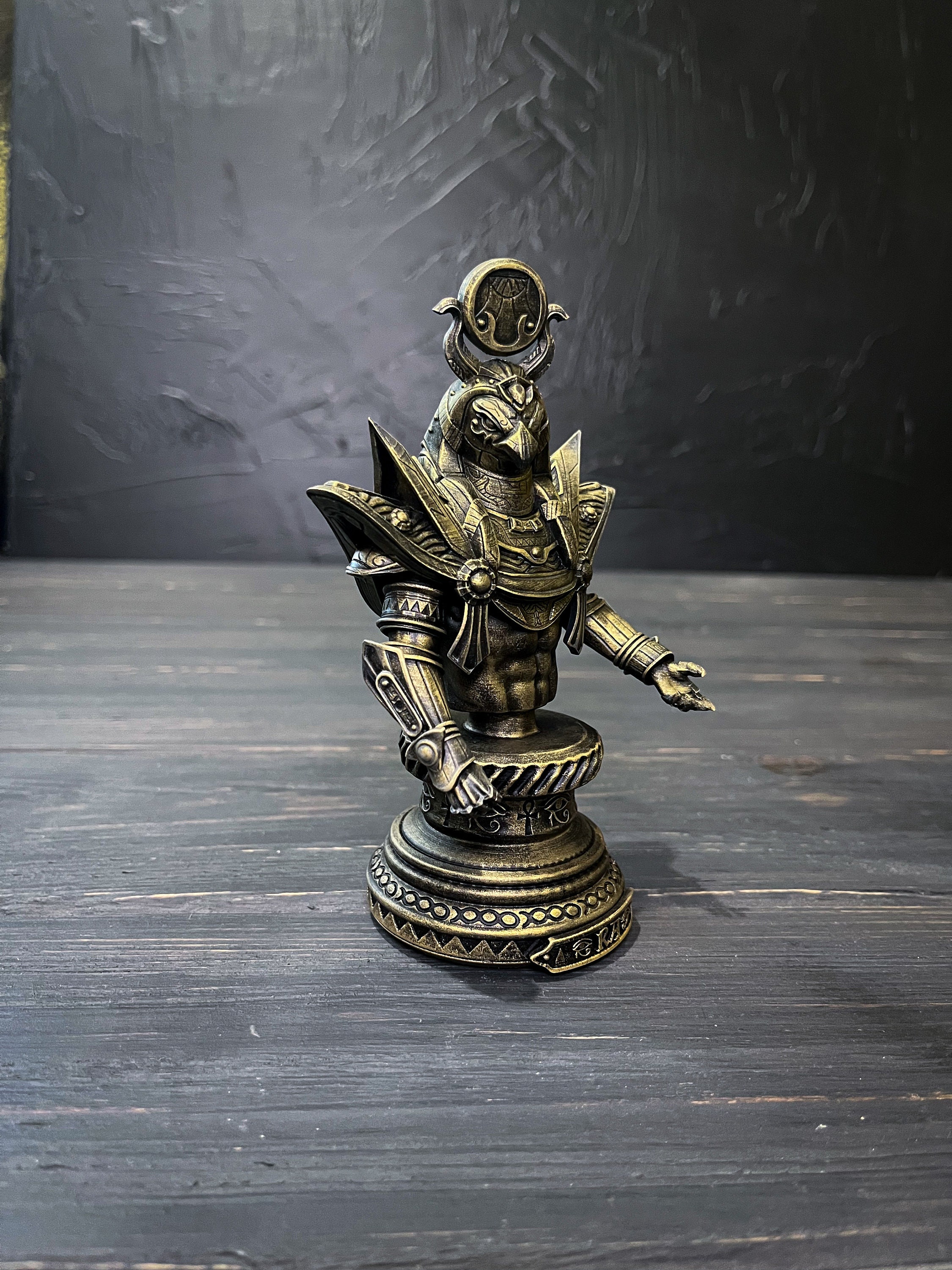 Egyptian God Ra Statue Ancient Mythology God of the Sun - Etsy