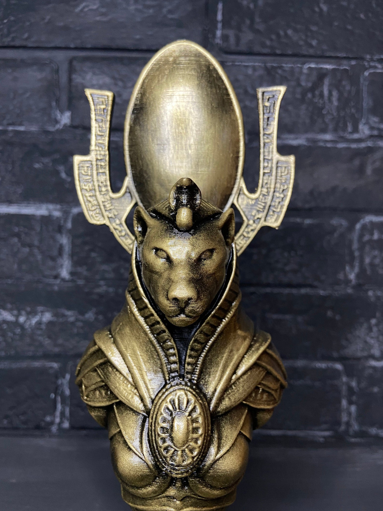 Sekhmet goddess of War Unique Statue of Egyptian art goddess | Etsy