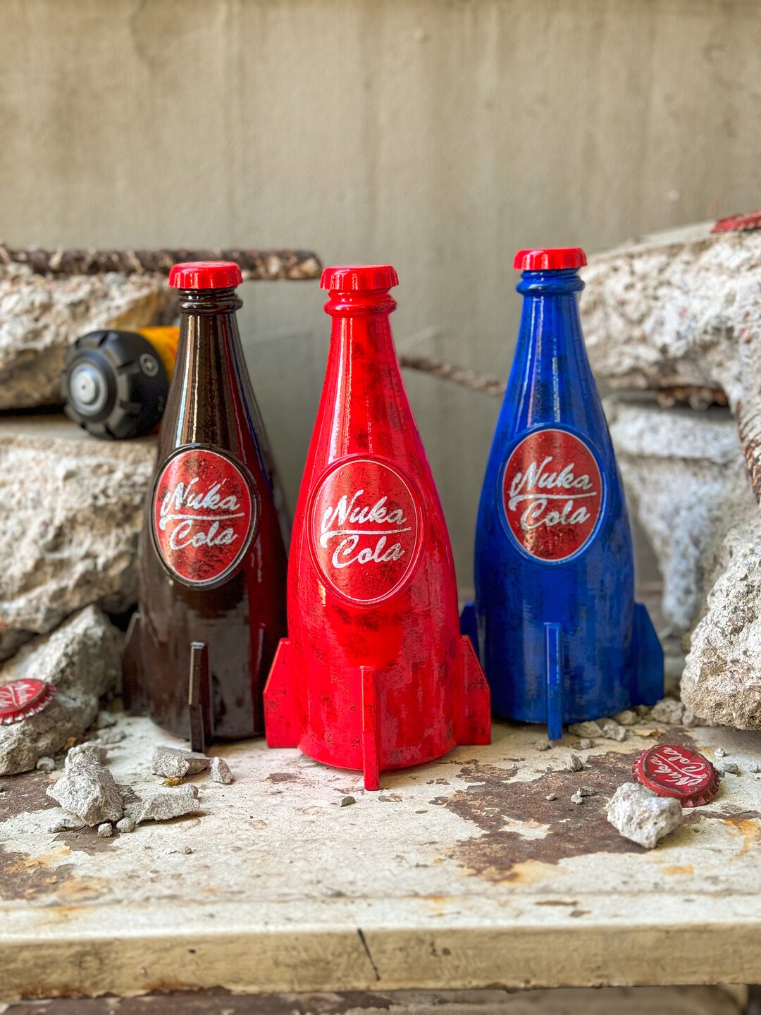 Nuka Cola Bottle, Fallout Inspired, Fan Art Replica, Gift for Fans ...