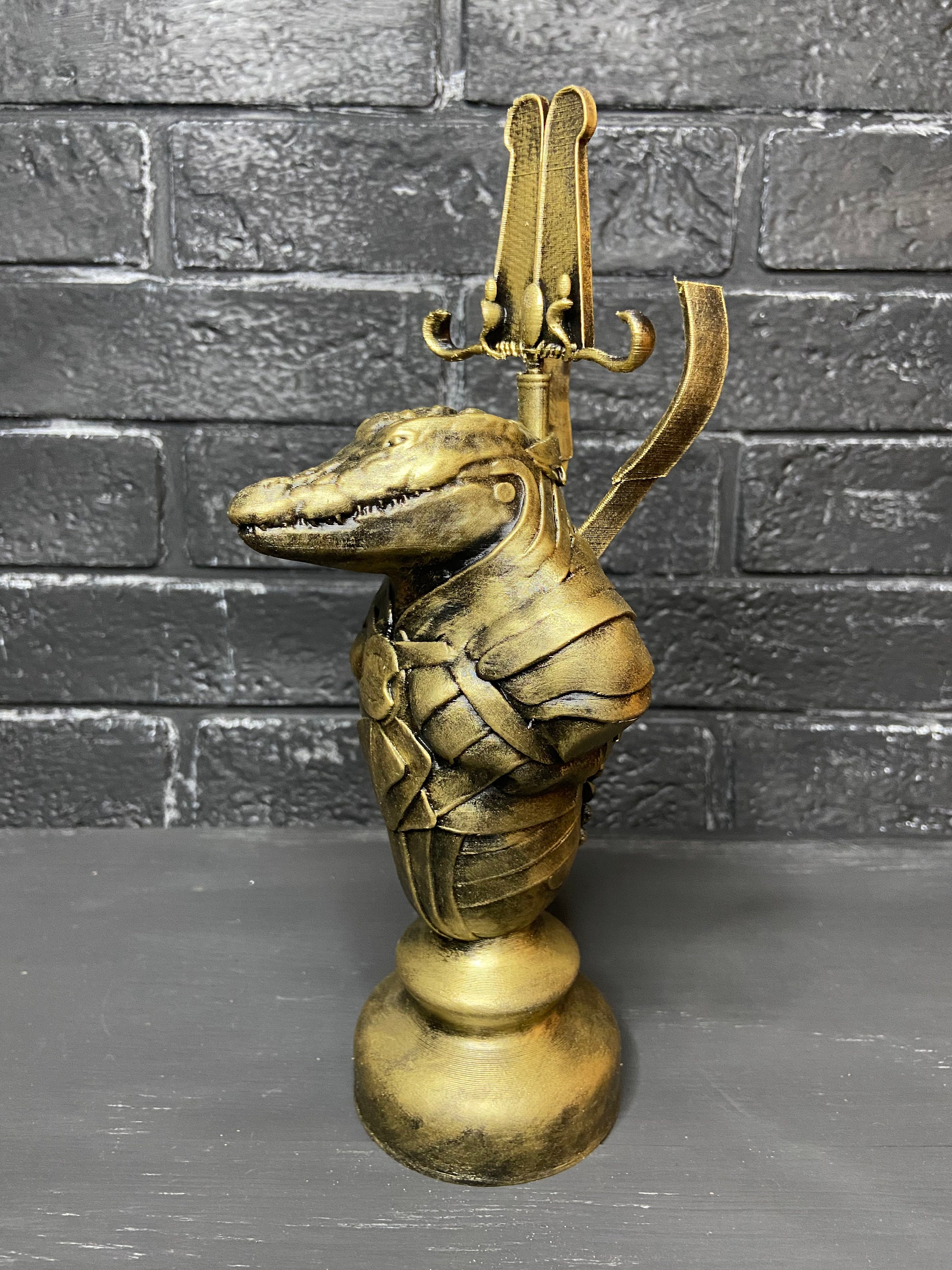 Sobek Statue Sebek Unique Home Decoration Ancient Egyptian | Etsy