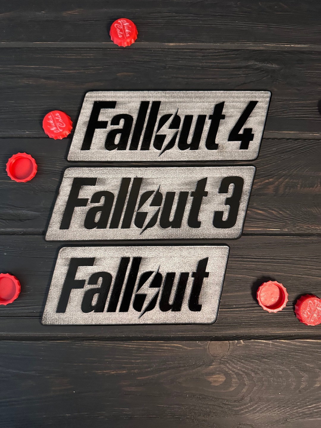 Fallout Logo Sign, Fallout Wall Sign, Fallout Wall Art, Fallout Wall ...