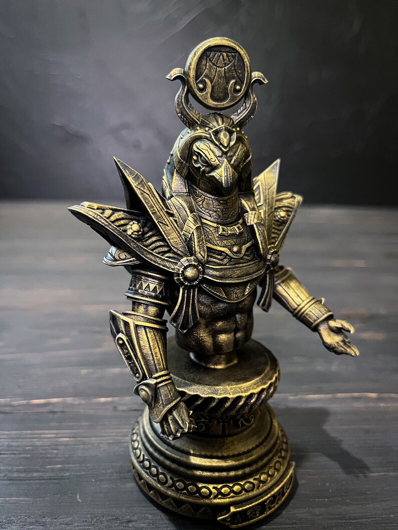 Egyptian God Ra Statue Ancient Mythology God of the Sun - Etsy