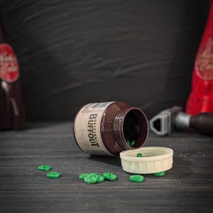 Buffout Bottle and Pills, Fallout 4, Highly Addictive Steroid, Artifact ...
