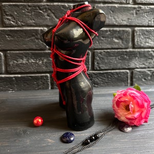 Black Shibari Woman Shibari Figurine Woman Torso Statue - Etsy