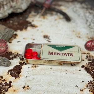 Fallout Rusted Mentats Pillbox, Metal Boxes and Pills, Decor and ...