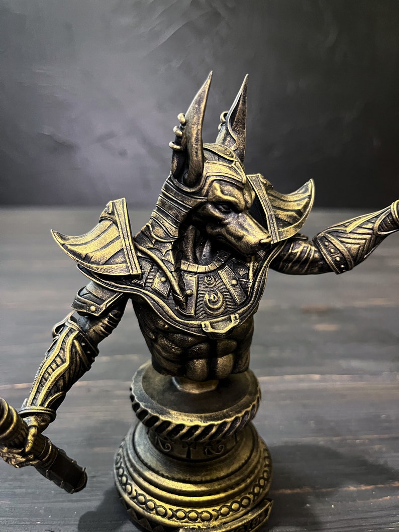Egyptian God Anubis Figurine Anubis Sculpture Ancient - Etsy