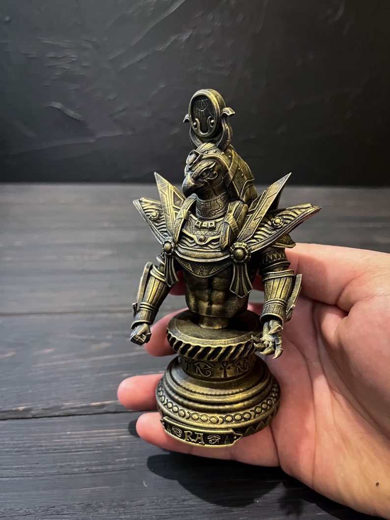 Egyptian God Ra Statue Ancient Mythology God of the Sun - Etsy