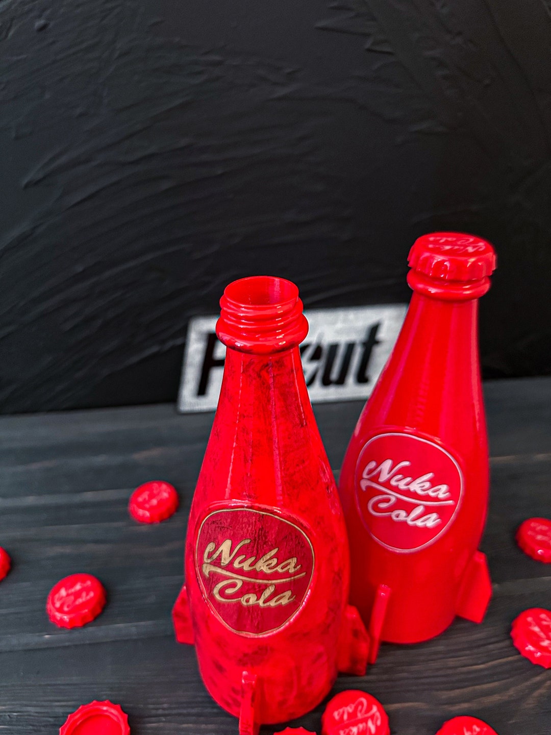 Fallout Nuka Cherry Cola Bottle, Fallout Replica, Articaft - Etsy