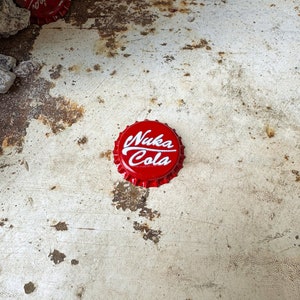 Handmade Fallout Bottle Caps, Nuke Cola Caps, Fallout Props, Gift for ...