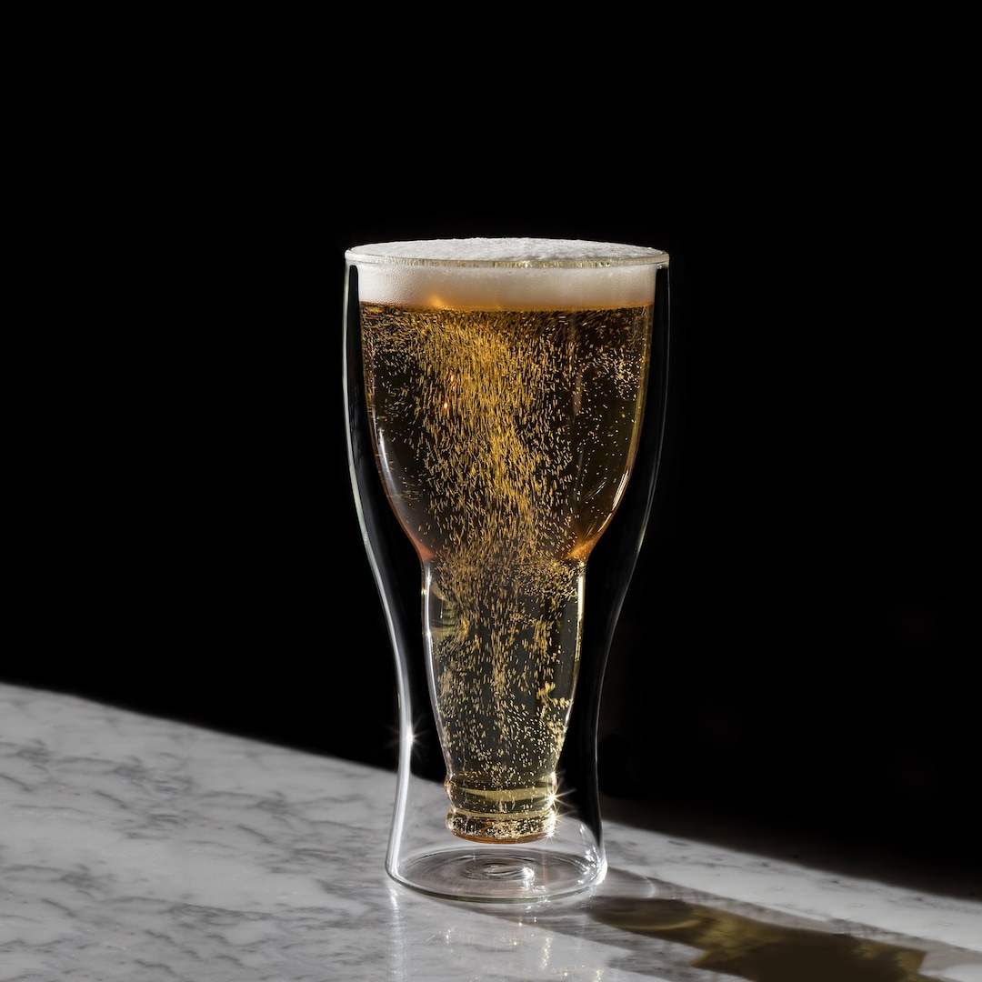 Upside Down" Beer Glasses - Etsy
