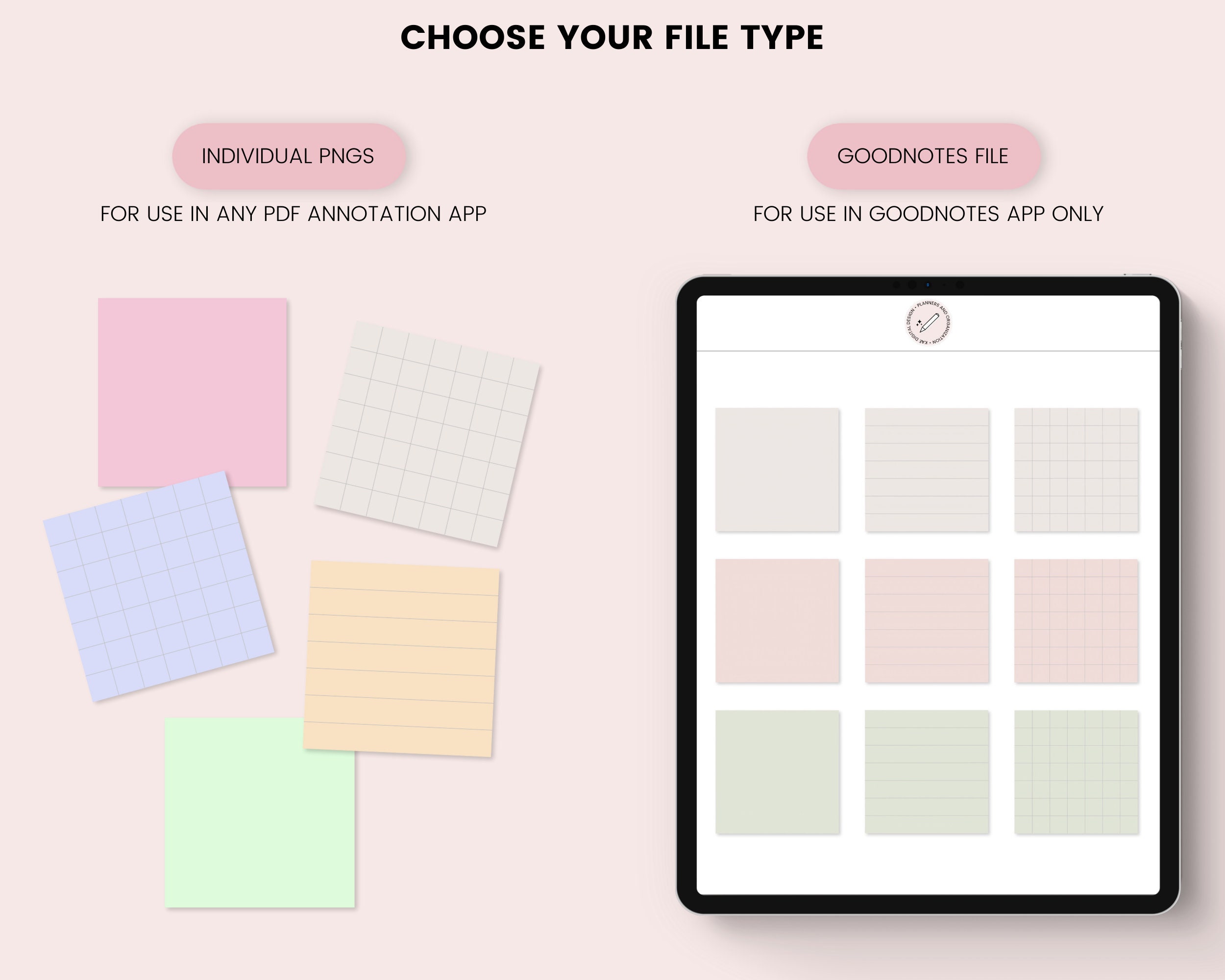 Sticky Note Digital Stickers Decorative Digital Stickers - Etsy