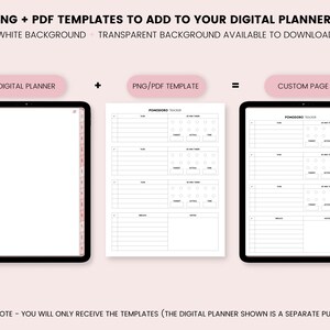 Student Digital Planner Templates Student Planner Inserts - Etsy