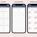 Digital Phone Planner, Digital Pocket Planner, iPhone Digital Planner ...