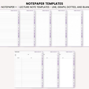 Undated Student Digital Planner, Academic Digital Planner, College ...
