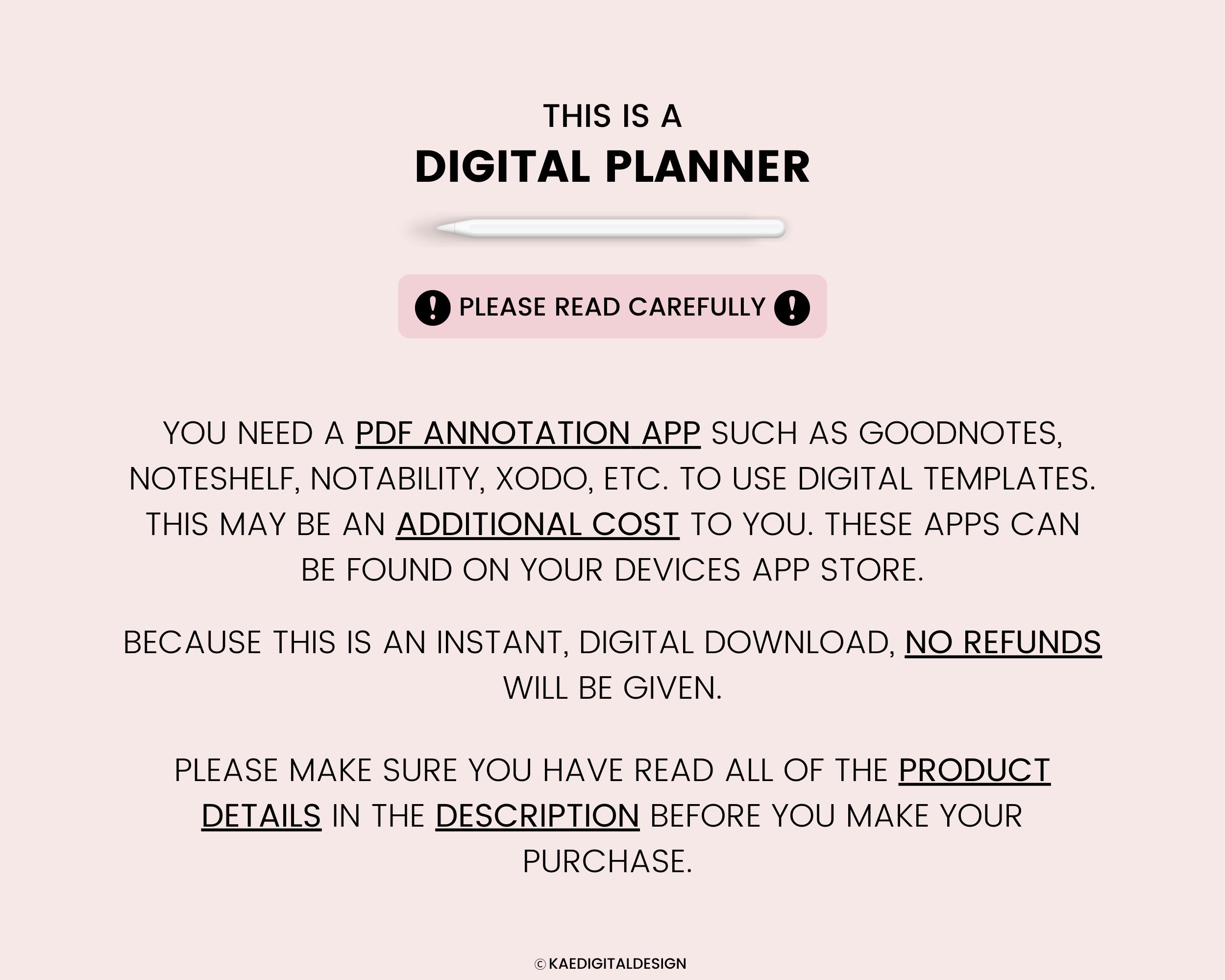 Daily Digital Planner Daily Planner Notepad Daily Schedule - Etsy Canada