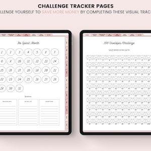 Digital Budget Planner, Digital Finance Planner, Digital Planner, Bi ...