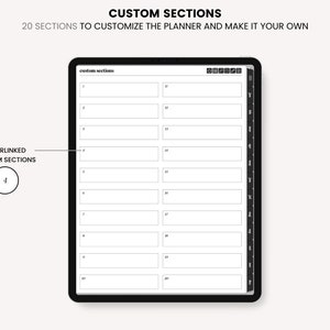 Undated Essential Digital Planner, Portrait Planner, Minimalist Planner ...