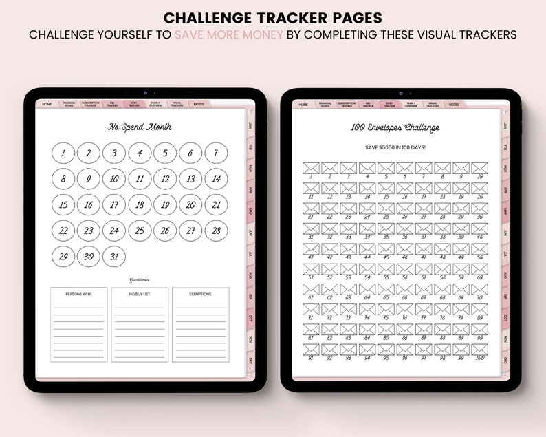 Digital Budget Planner Digital Finance Planner Digital - Etsy