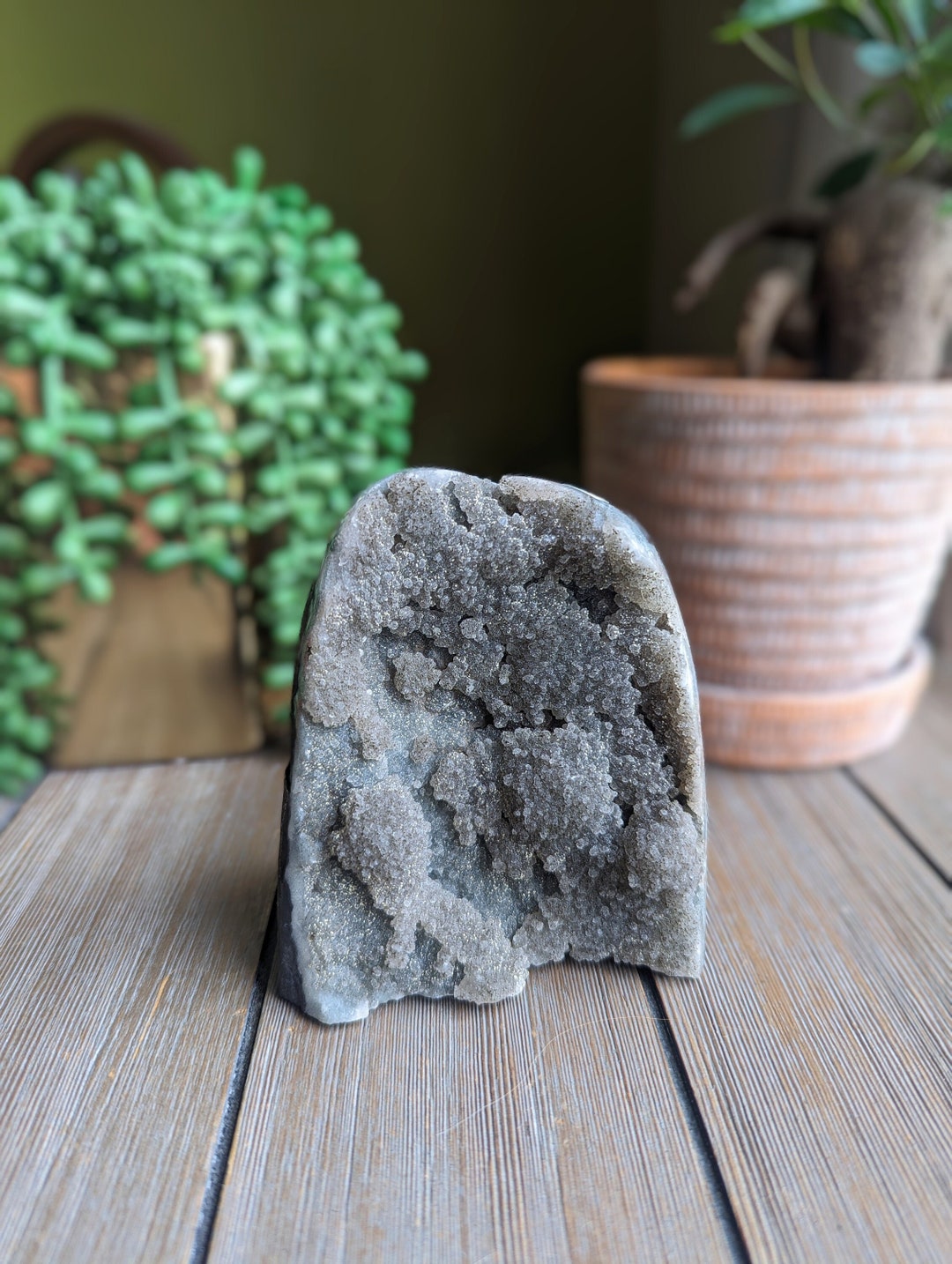 Unique Rainbow Amethyst Cut Base From Brazil, Galaxy Amethyst Crystal ...