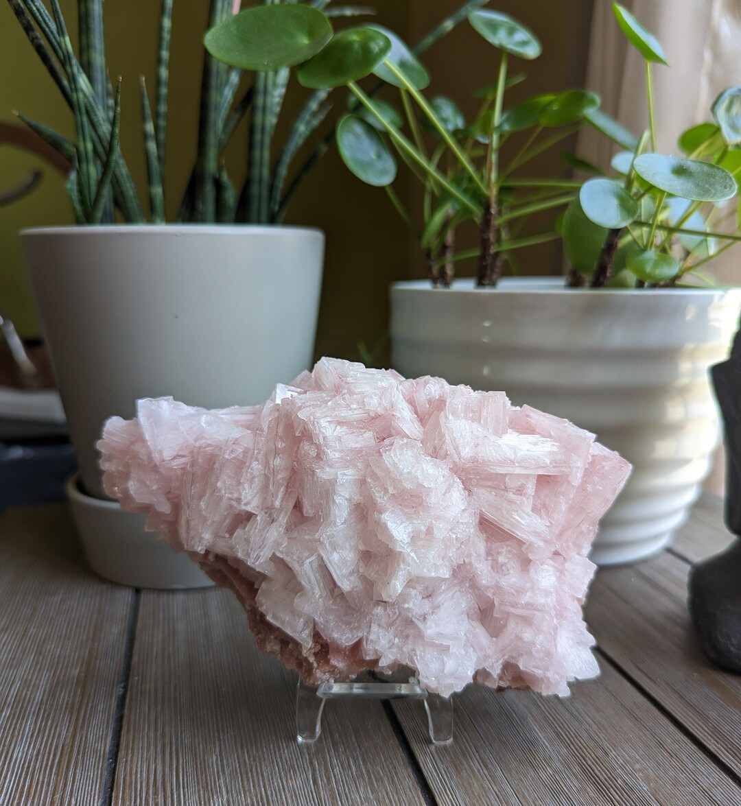 Pink Halite From Trona California, Pink Salt Rock Crystals, Natural ...