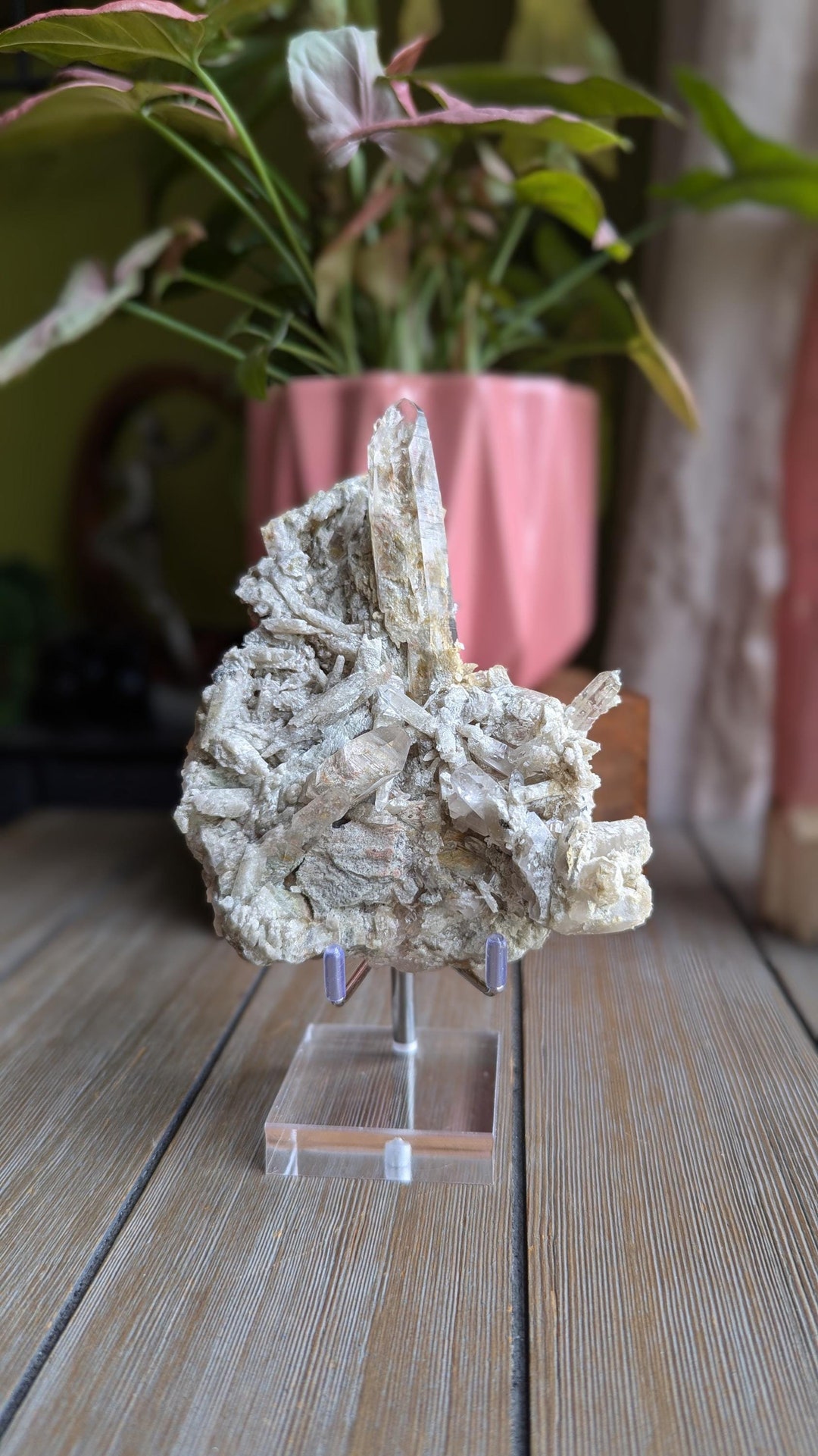 Himalayan Quartz Specimen, Chlorite Included Himalayan Quartz Crystal ...