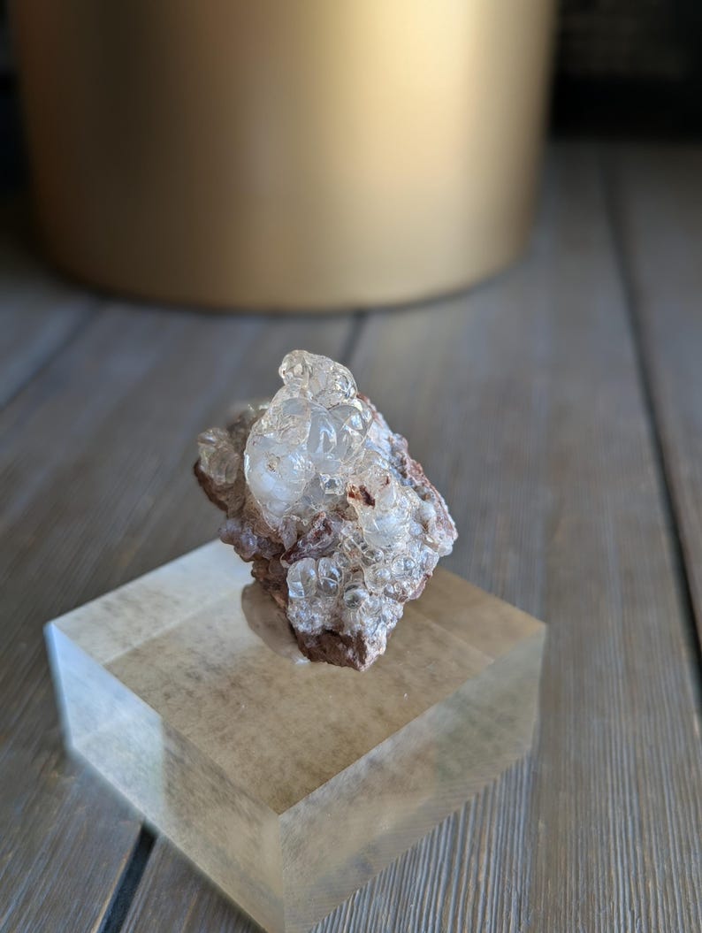 Hyalite Opal Specimen, UV Reactive Minerals, Fluorescent Crystals - Etsy