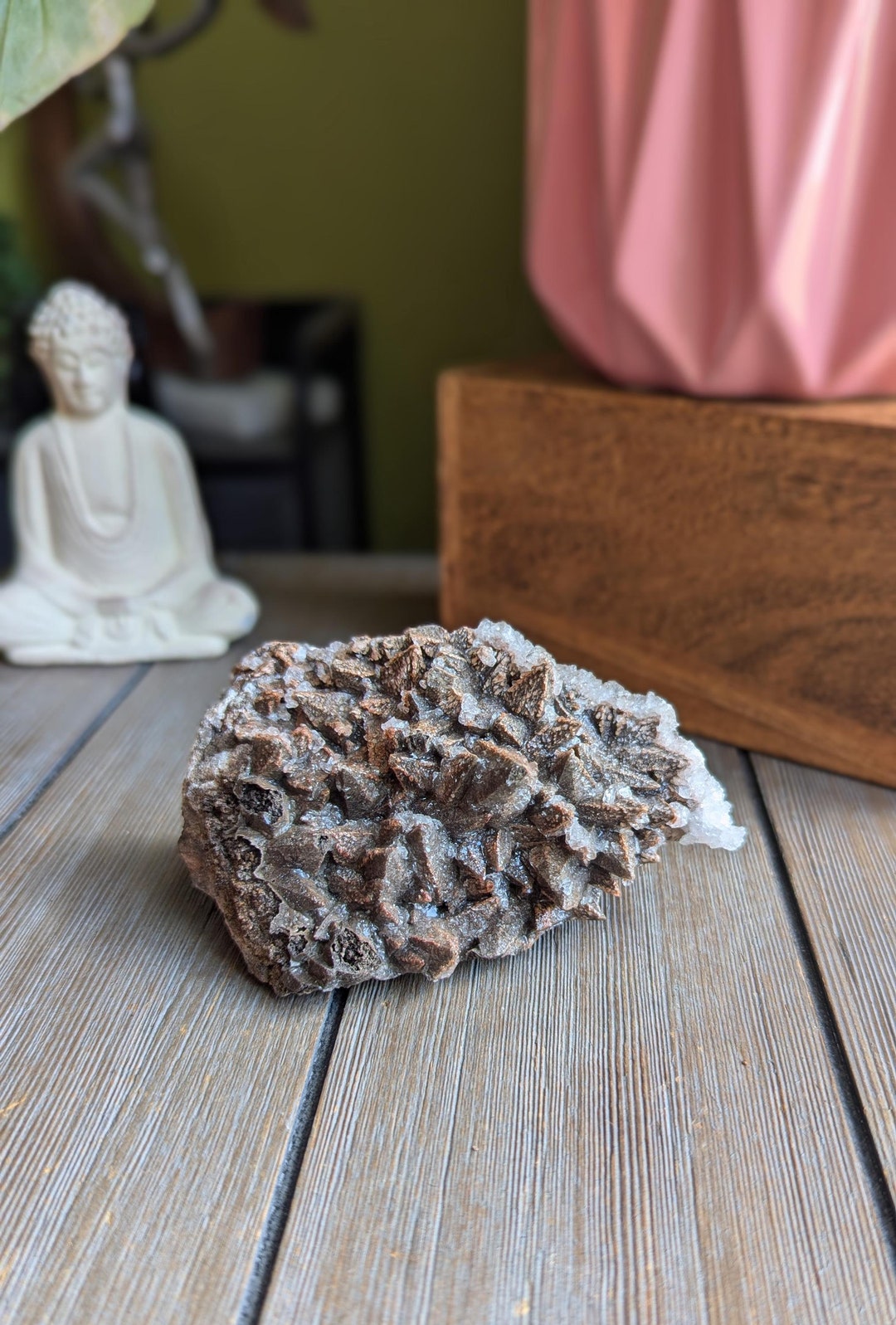 Chocolate Dog Tooth Calcite Specimen, Dog Toothed Spar With ...