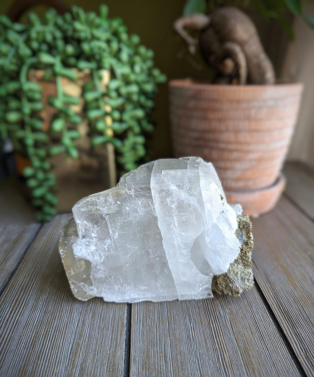 Calcite Specimen With Chalcopyrite, UV Reactive Calcite From Hunan ...