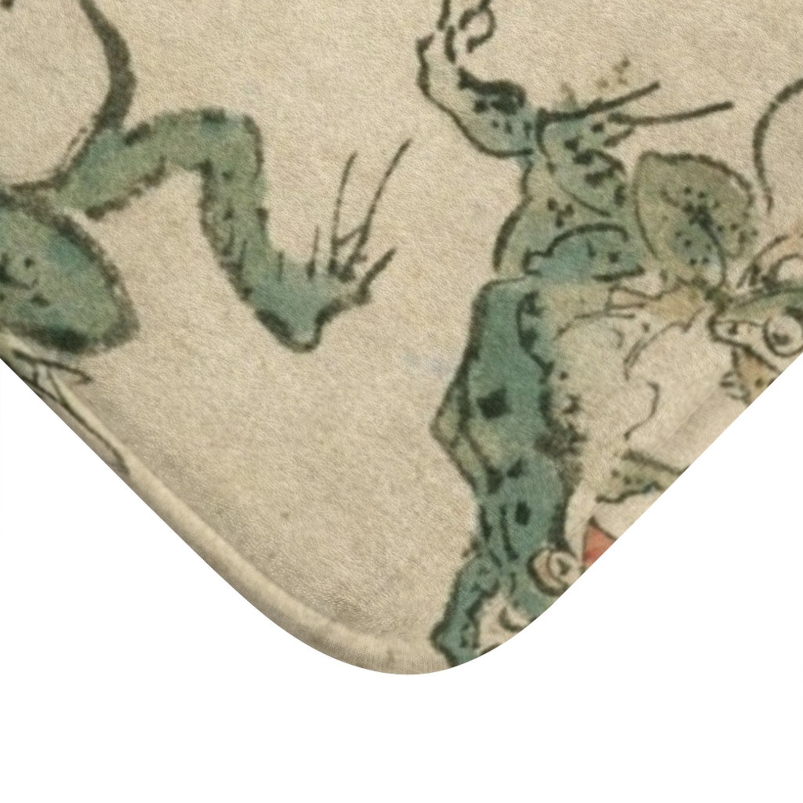 Frog Bath Mat Japanese Shower Mat Anthropomorphic Gift - Etsy