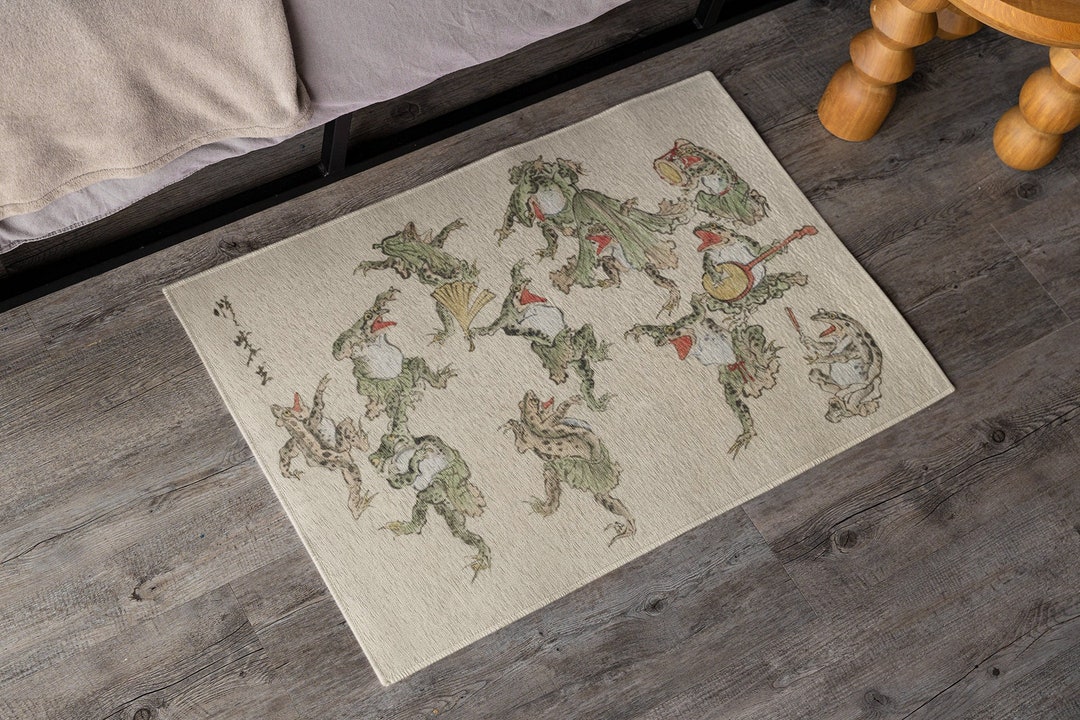 Frog Rug Area Rug Rugs for Living Room Cool Rugs - Etsy