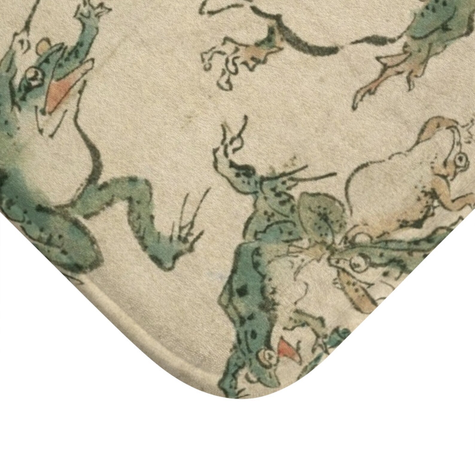 Frog Bath Mat Japanese Shower Mat Anthropomorphic Gift - Etsy