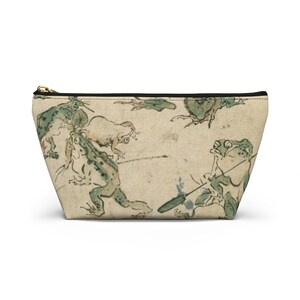 Japanese Pouch, Frog Pouch, Makeup Bag, T-bottom Pouch, Anthropomorphic ...