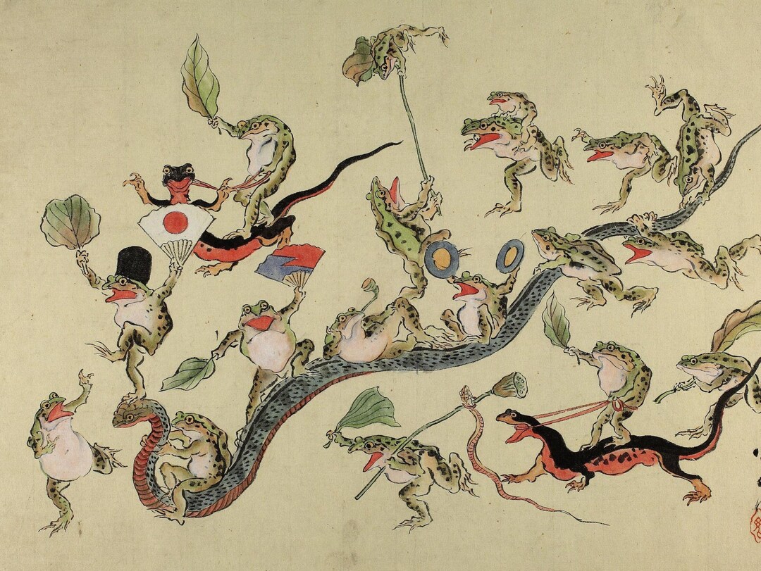 Frog Blanket Sofa Throw Kyosai Man I Love Frogs Gift for Her Funny ...