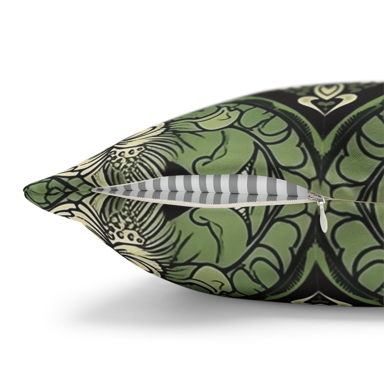 Enchanted Forest Snake Pillow Case William Morris Inspired Floral ...