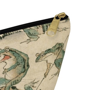 Japanese Pouch, Frog Pouch, Makeup Bag, T-bottom Pouch, Anthropomorphic ...