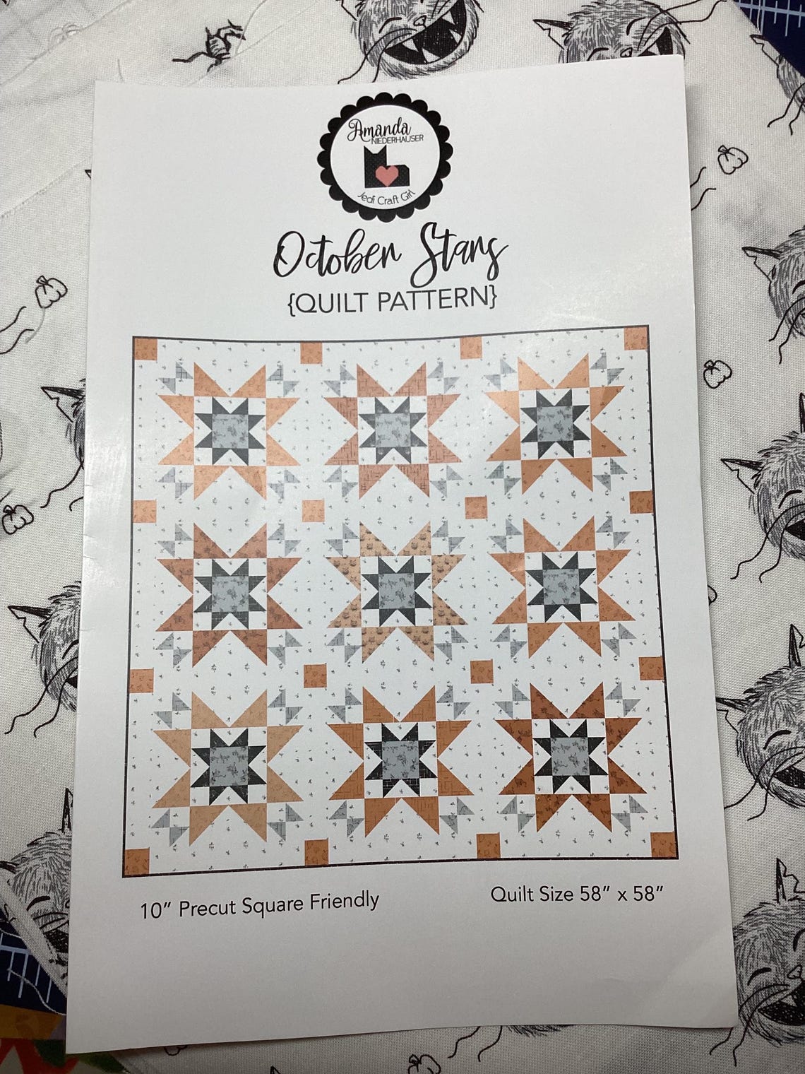 October Stars Quilt Kit - Etsy
